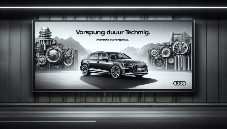 Audi Werbung Vorsprung durch Technik » Innovation erleben - Ad-Code.de